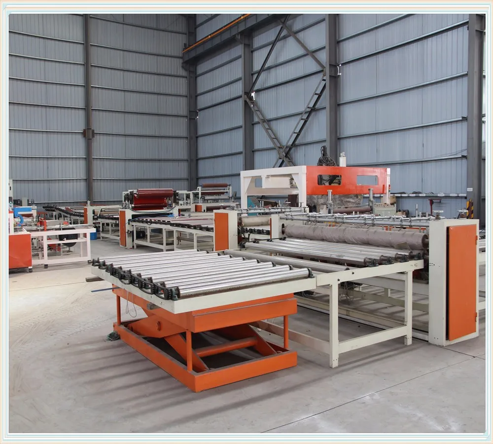 Gypsum Board Pvc Laminated Machine/gypsum Board Cutting Machine - Buy ...