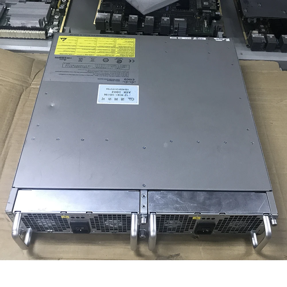 Used Asr1002 Router With Asr1000-esp5 Dual Ac Power Supply In Good ...