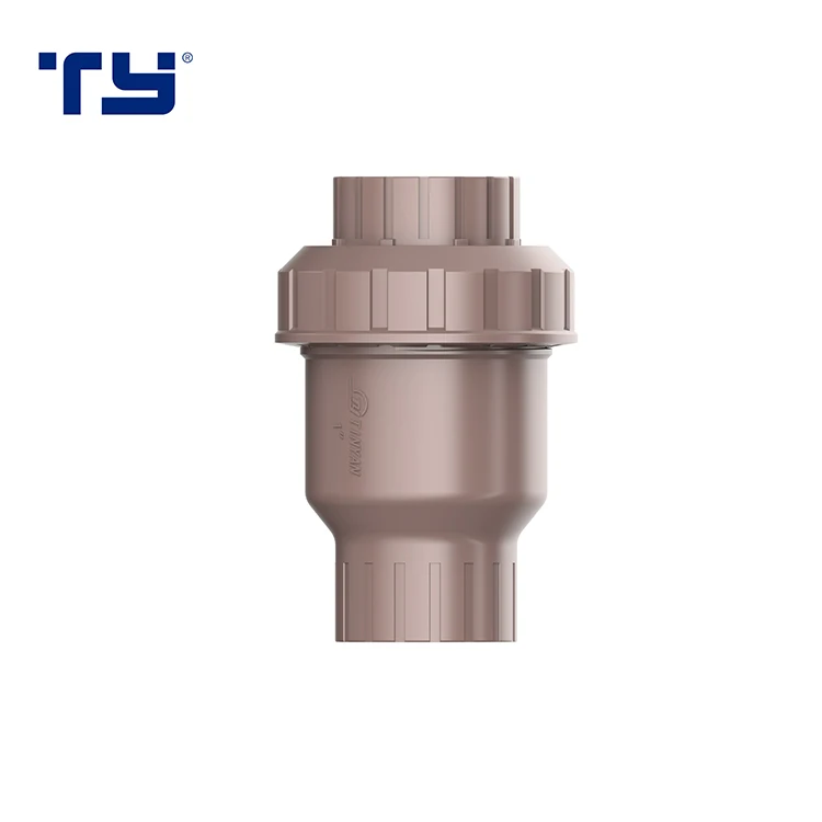 Market Popular Check Valve PVC-U UPVC Ball Valve PVC Plastic Female ...