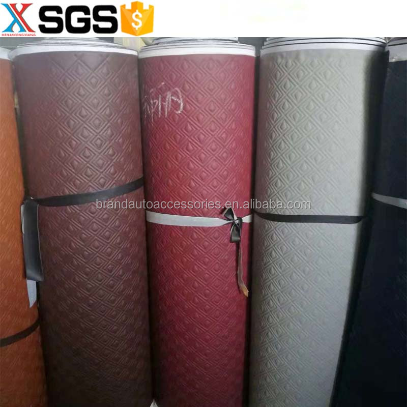 Car Carpet Eva Xpe Tpe Materials Leather Auto Mat Rolls For Car Mat ...