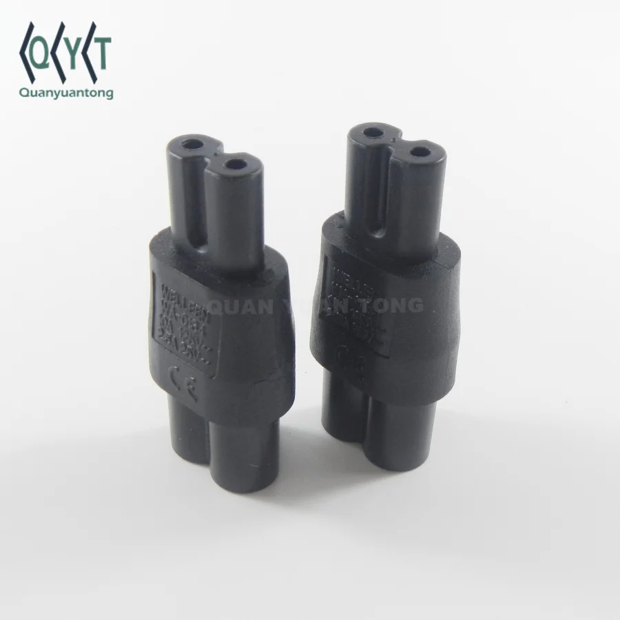 Iec 320 C6 To C7 Male To Female Mickey Mouse Power Adapter Wa-0134 ...