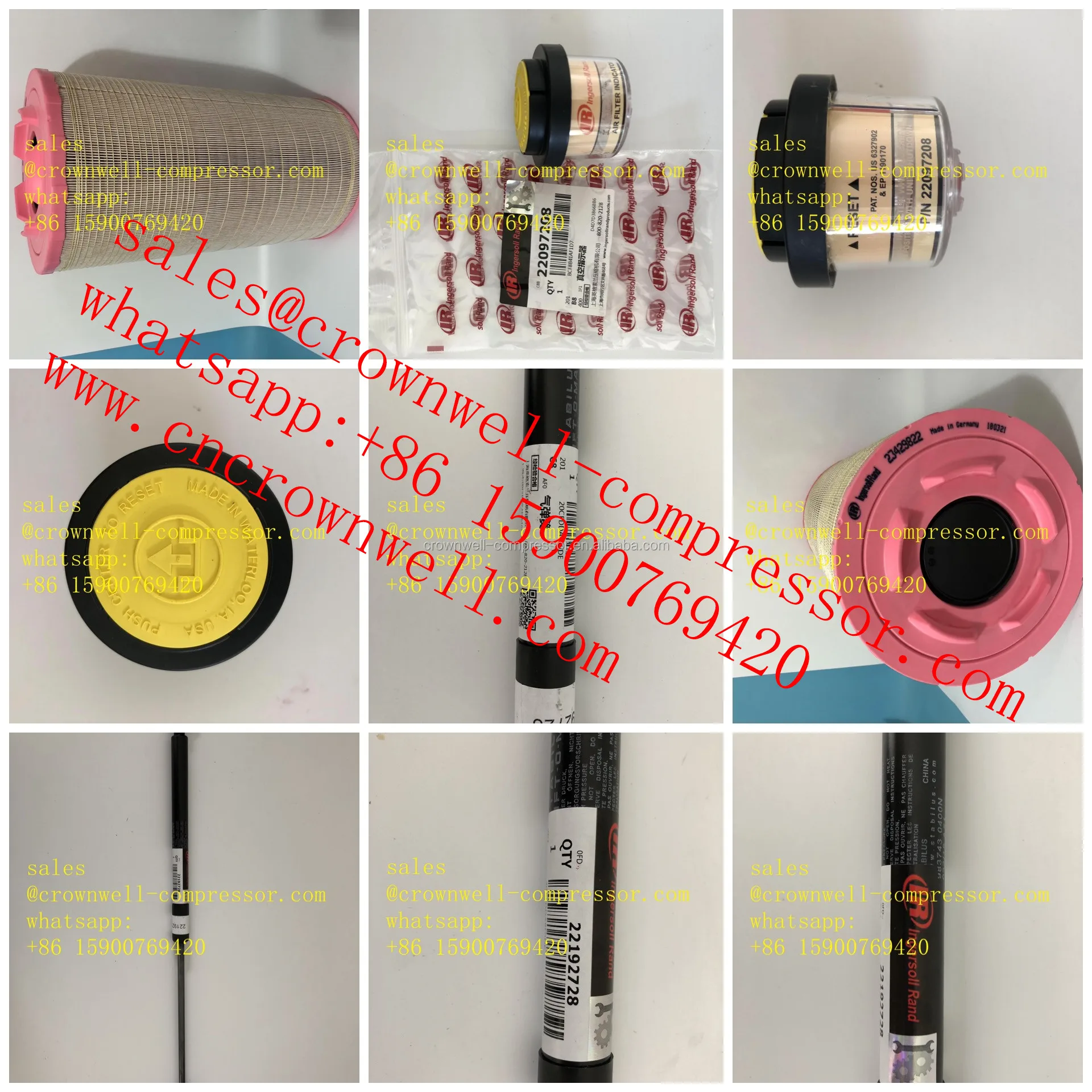 Ingersoll Rand Filter 24900342 24900433 48958201, View 23487457 ...