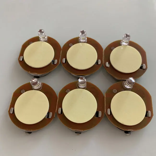 Mini Single LED Light with Sticker - Battery Powered