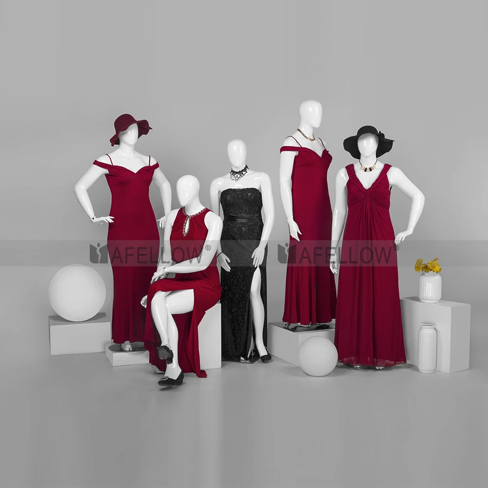 The New Type Plus Size Fat Xxl Full Body White Abstract Female ...