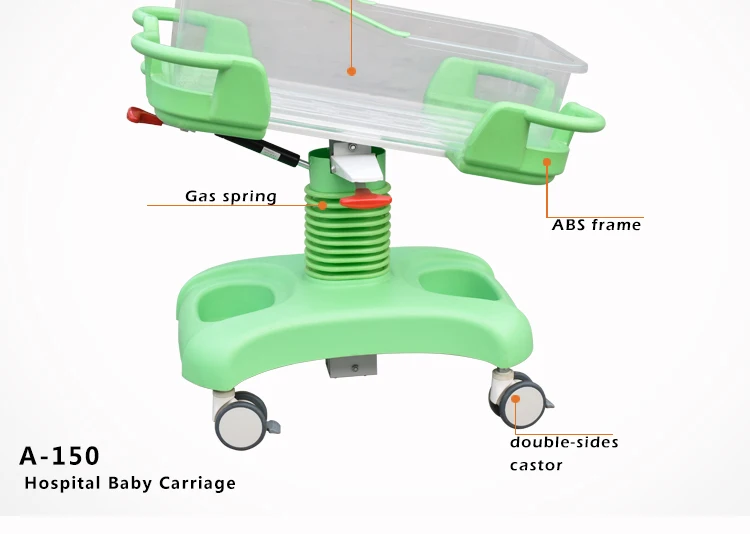 A-150 Luxurious Hospital Infant Baby Bed Crib Medical Cots For New Born ...