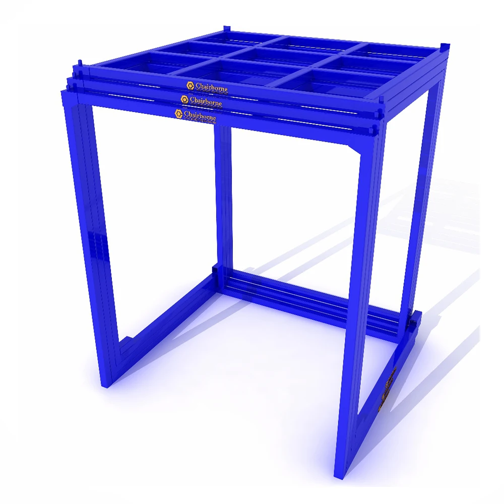 Industrial Portable Warehouse Detachable Stacking Frame Nestainer Rack ...