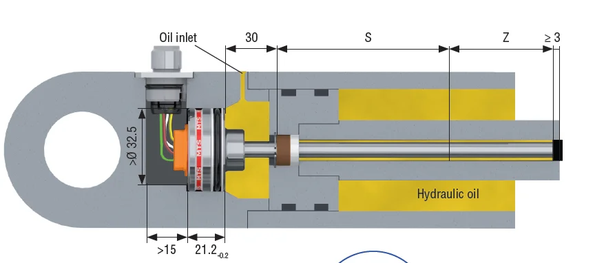 Temposonics Mh Series Sensor Mhe0205mn24a3v11 Igusrvvp - Buy Mh Series ...