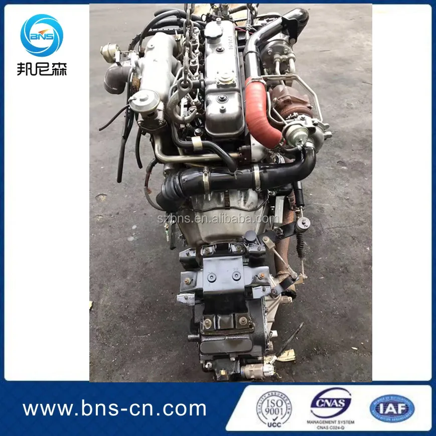 ISUZ Used Engine 4JB1 with turbo Japan motor 4JB1 with gearbox for sale ...