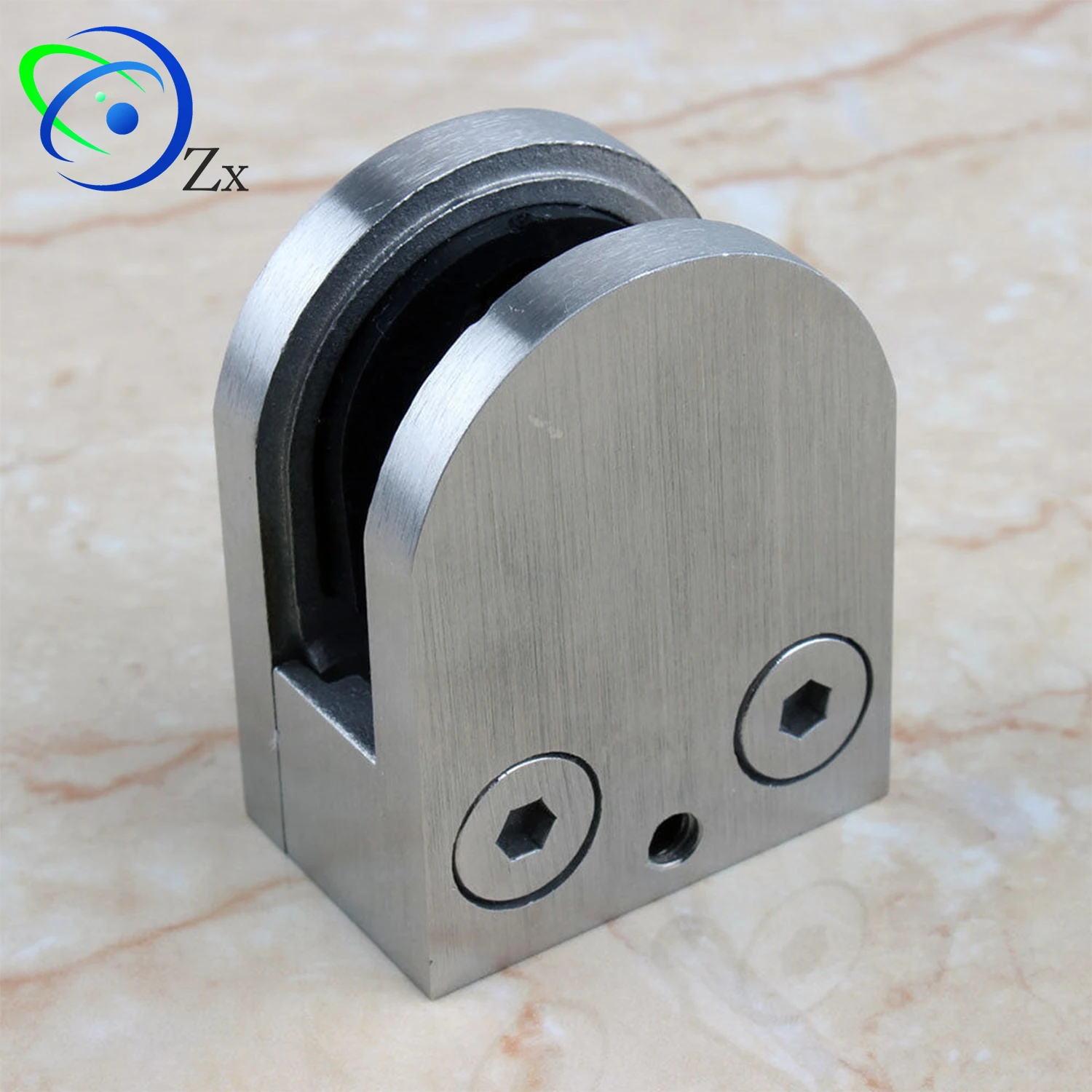 Stainless Steel Handrail Clips for Glass Staircases