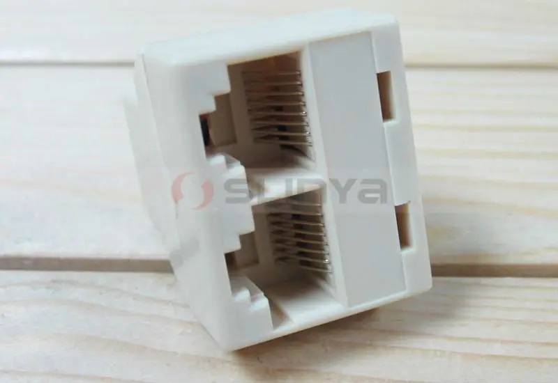 10 Pin Rj45 Connector Rj45 Network Lan Splitter Extender Connector Plug ...
