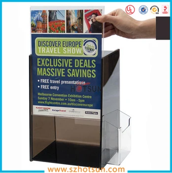 Wholesale Clear Plastic Ballot Box / Transparent Acrylic Donation Box ...