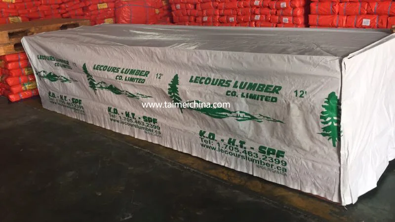 Pe Tarpaulin Lumber Tarp Cover / Lumber Wrap - Buy Lumber Cover,Lumber ...