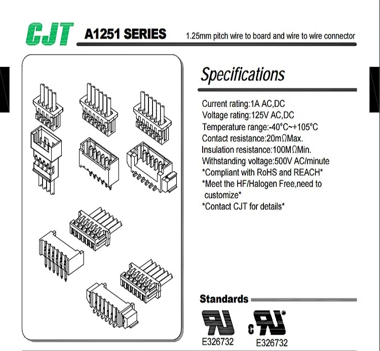 Equivalent Connector Part For Molex 53261-0571 53261-0671 53261-0771 ...