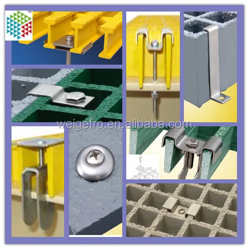 Wellgrid Supply Fiberglass Grating Fixing Grating Clips - Buy Fixing ...