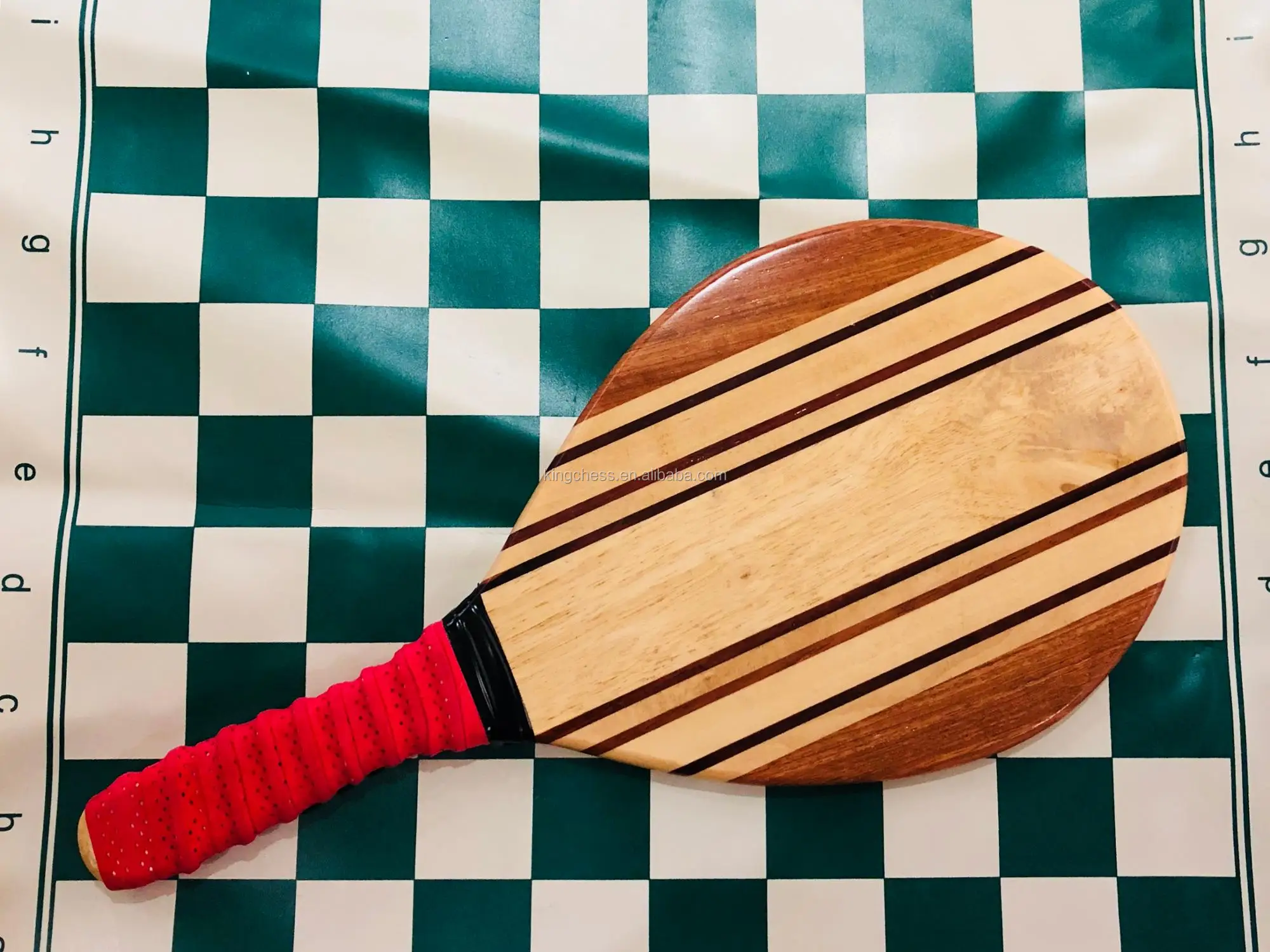 Holyking Customized Brazilian Paddle Ball Wooden Beach Racket Wooden ...