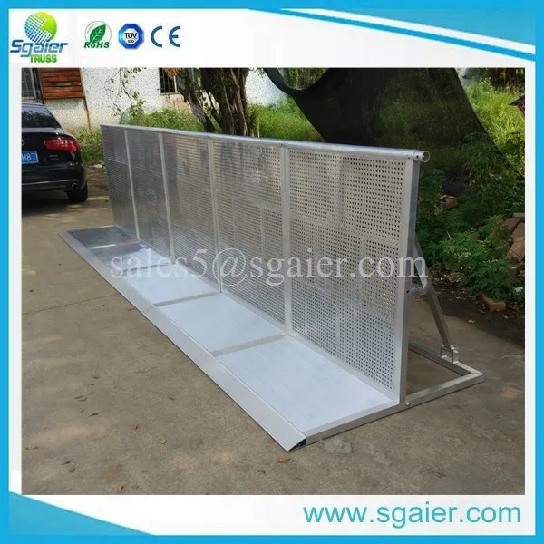 Retractable Concert Fence & Movable Chain Link Fence - Oem | Wholesale