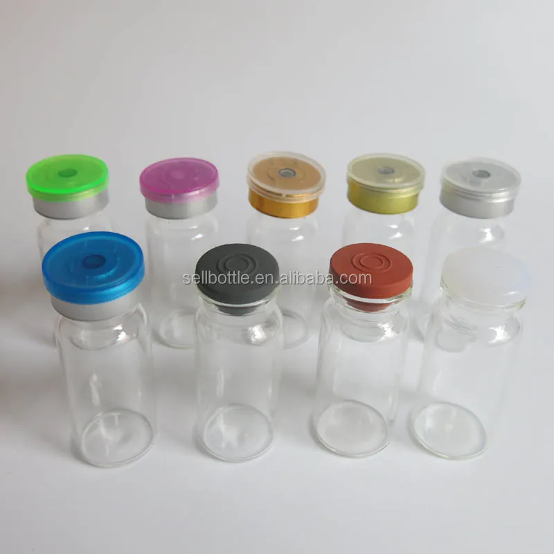 Hot 10ml Clear Injection Vial 10cc Medicine Glass Bottle With Different ...