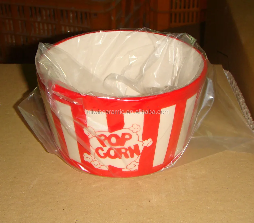 Wholesale Factory Directly Ceramic Popcorn Bowl Set S/5 - Buy Popcorn ...