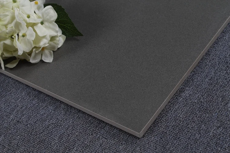 Somany Retro Super Black Matt Matte Finish Vitrified Floor Tile