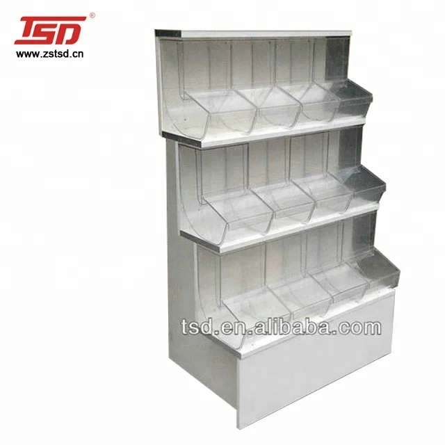 Retail 3 Tiers Wooden Candy Store Furniture,Candy Display Rack,Candy ...