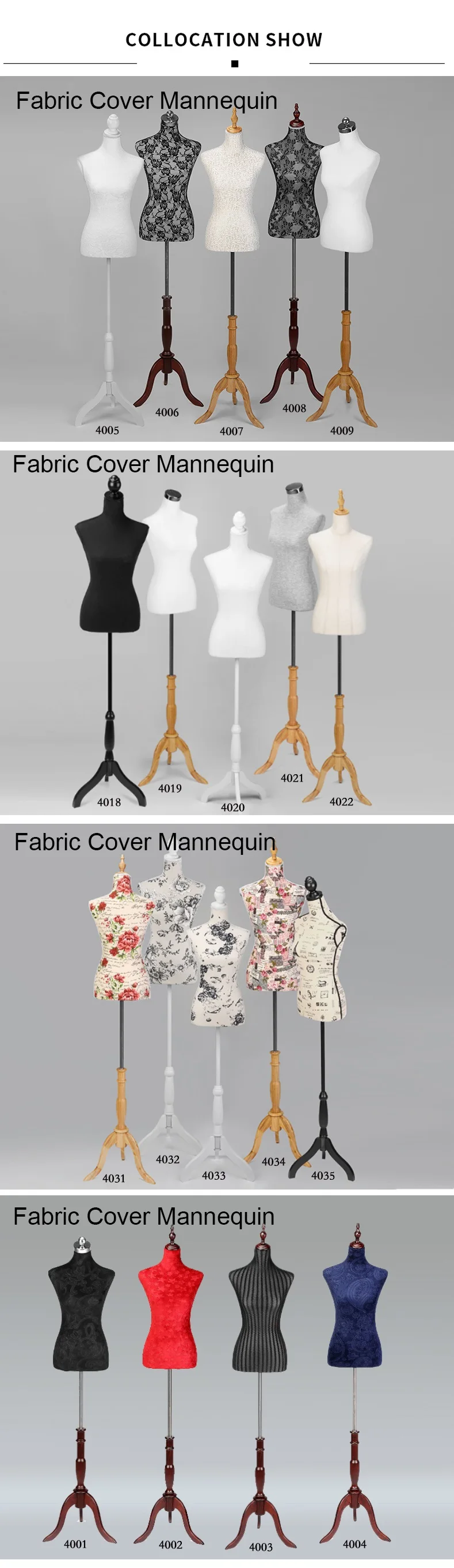 Cheap Female Tailor Mannequin Dress Form Torso Fabric Covered - Buy ...