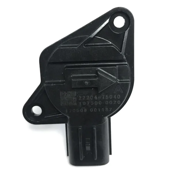 Baixinde Maf Sensor Mass Air Flow Meter 22204-75040 2220475040 Black ...