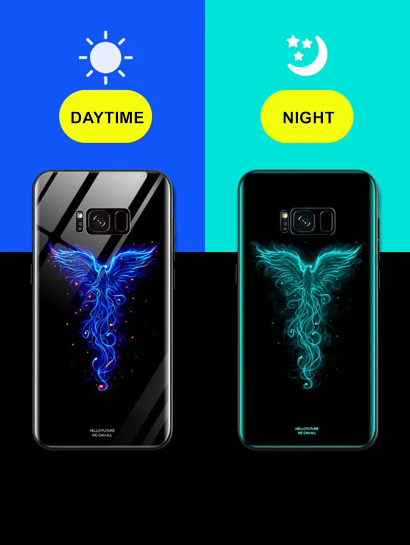 Luxury Glow In Dark Phone Case For Iphone 12 Pro Max Custom Cartoon ...