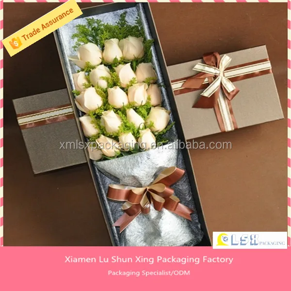 Custom Dry Flower Shipping Boxes/ Flower Bouquet Boxes/flower Packaging ...