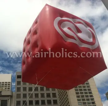 Floating Inflatable Cube Advertising Hot Air Balloon/balloon Helium ...