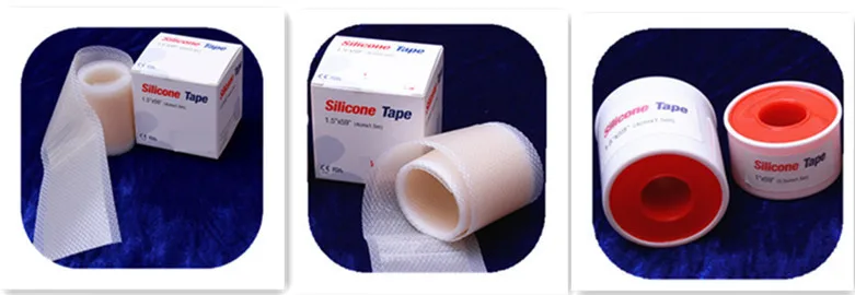 Skin Color Medical Self-fusing Silicone Sealing Tape For Tummy Tuck ...