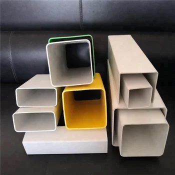 Pvc Square Rectangular Plastic Pipe Tube For Doors And Windows - Buy ...