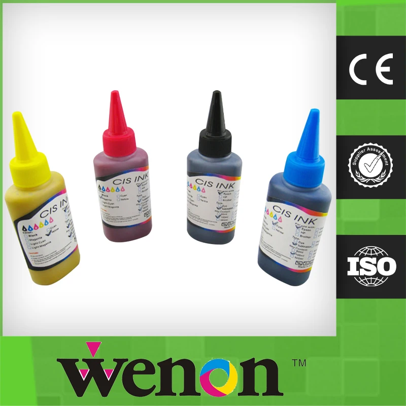 4 Colors 100ml Pigment Ink For Digital Printing - Buy Pigment Ink,100ml ...