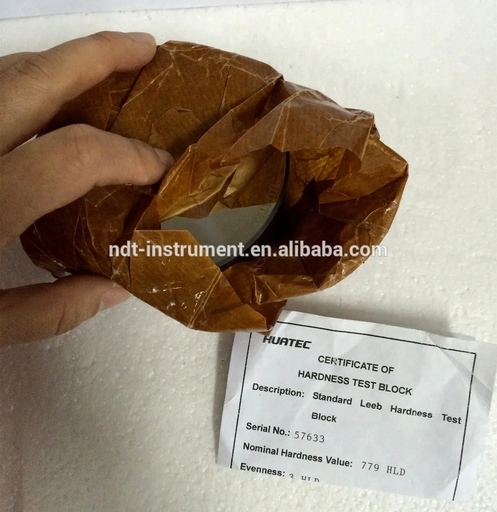 Calibration Test Blocks - Standard Leeb Hardness Test Blocks