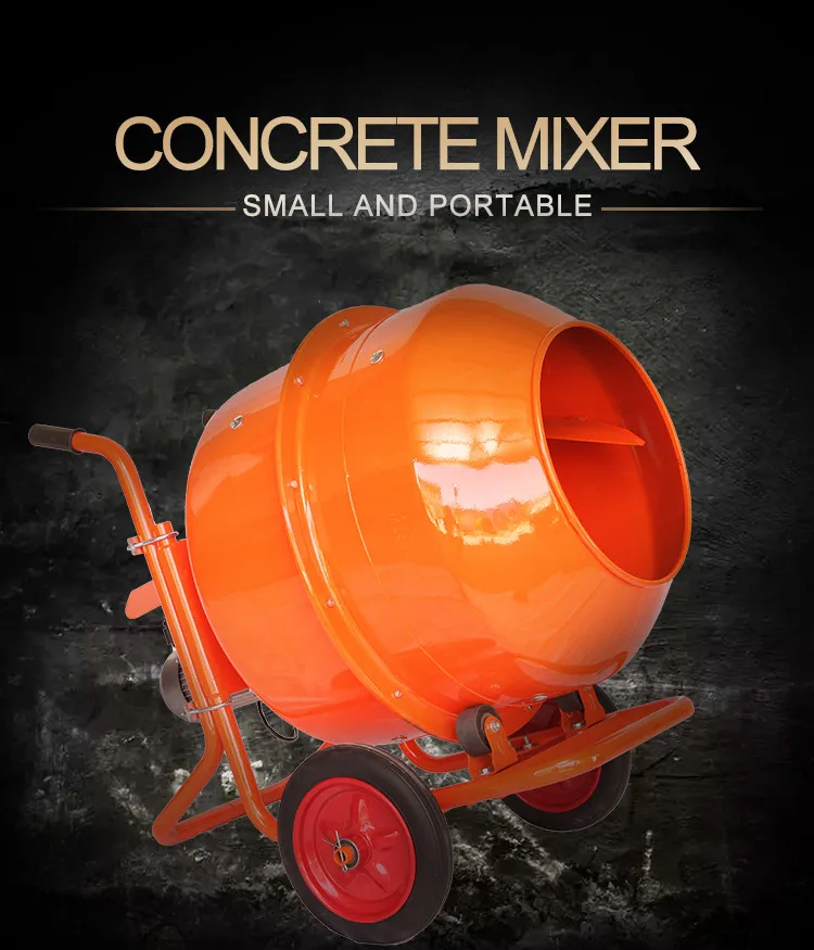 Manual Electric Mini Truck Concrete Mixer - 4.5m³ Capacity