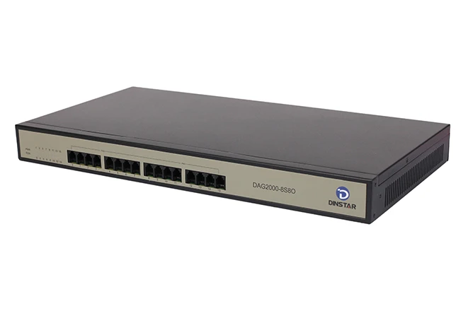 Dinstar Dag2000-8s8o Fxs/fxo Mixte Passerelle Voip Analogique 8 Ports Fxs Fxo Routeur - Buy Voip ...
