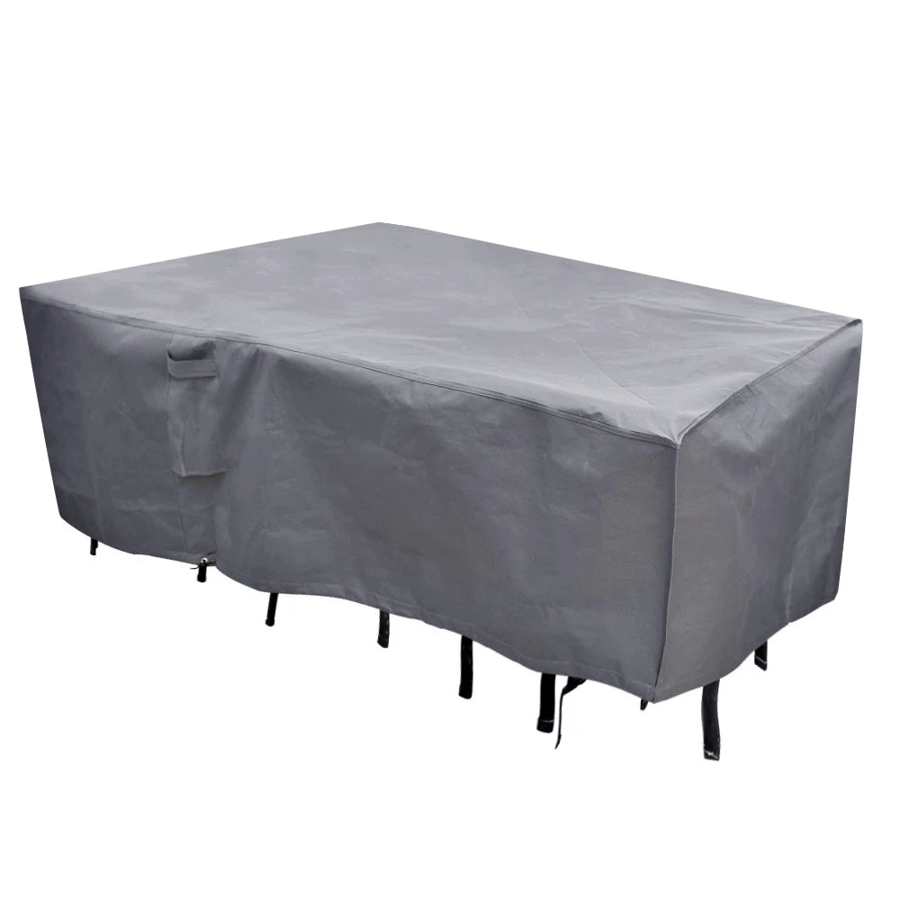 Uv Resistant And Waterproof Patio Rectangular Outdoor Furniture Set ...