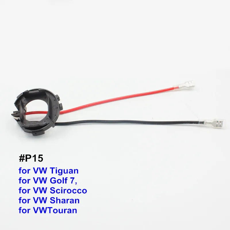 H7 LED Bulb Holder Adapters for Mercedes-Benz, BMW, Hyundai