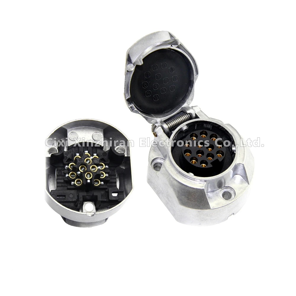 Multi-pole For Trailers Heavy Duty Trailer Connectors 13 Pin Trailer ...