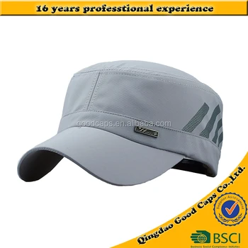 Breathable Waterproof Military Caps Custom Brass Badge Logo Army Caps ...