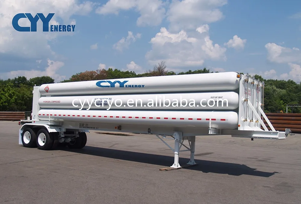 Cyy Energy Brand Cng Compressed Natural Gas Tube Semi Trailer - Buy Cng ...