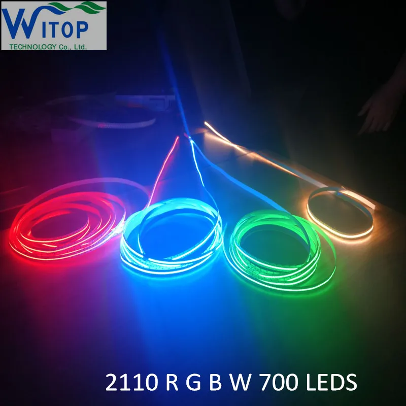 Witop Dc 24v 8mm Rgbw Single Color Ww Cw Nw Cct 2110 700 Leds Led Strip ...