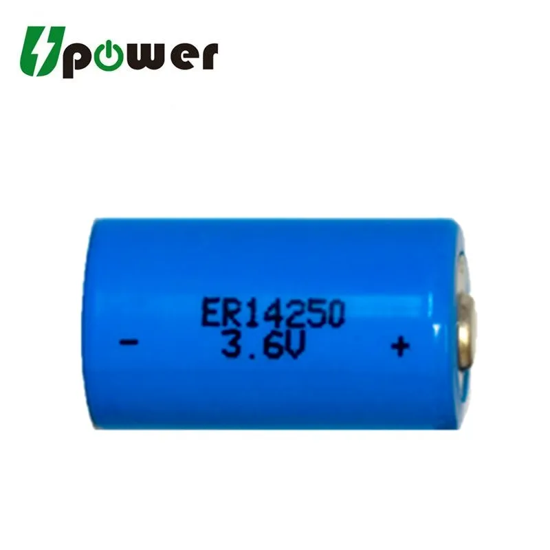 Er 3.6v Lithium Battery Er14250 Er14250h 1/2aa Non Rechargeable Battery ...