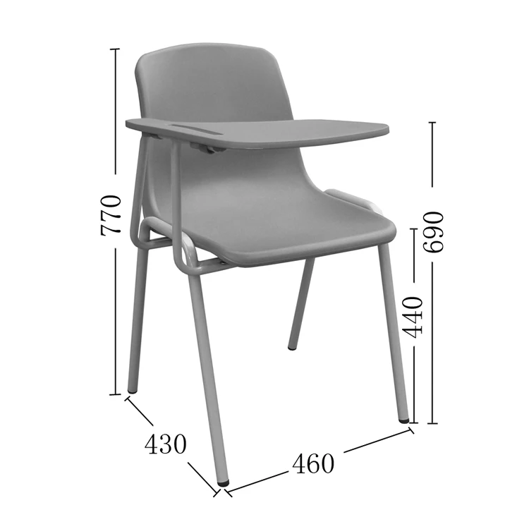 School Classroom Comfortable Student Tablet Chair - Buy Student Tablet ...