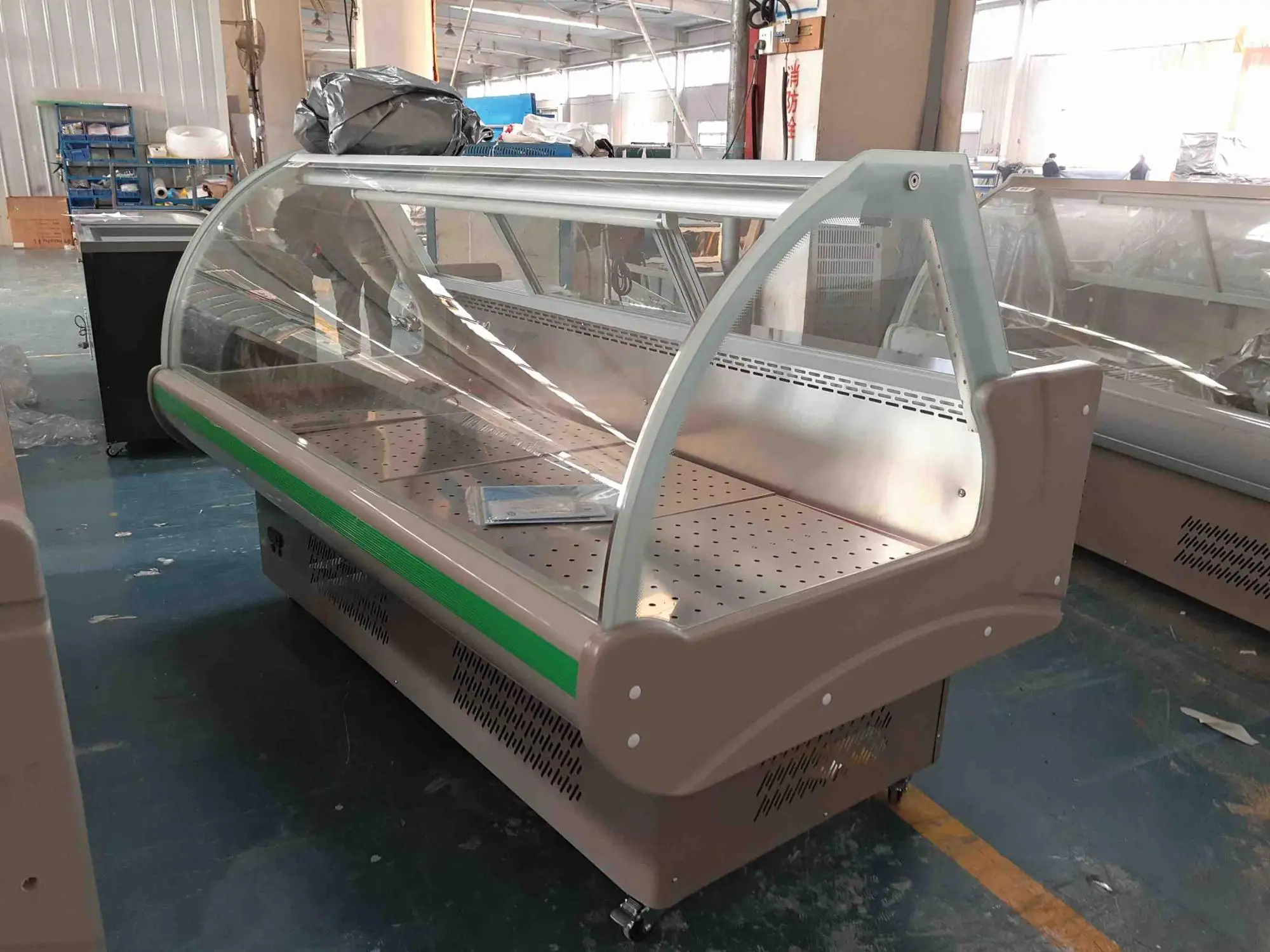 Meat Display Refrigerator Fresh Meat Showcase Case Supermarket ...