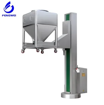 Hopper Lifting Charging Machine/pharma Lifter - Buy Pharma Lifter ...