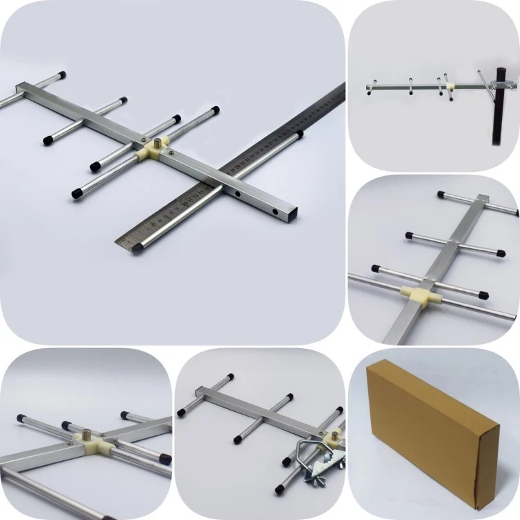 VHF RFID Stainless Steel 433mhz Yagi Antenna - Outdoor Directional