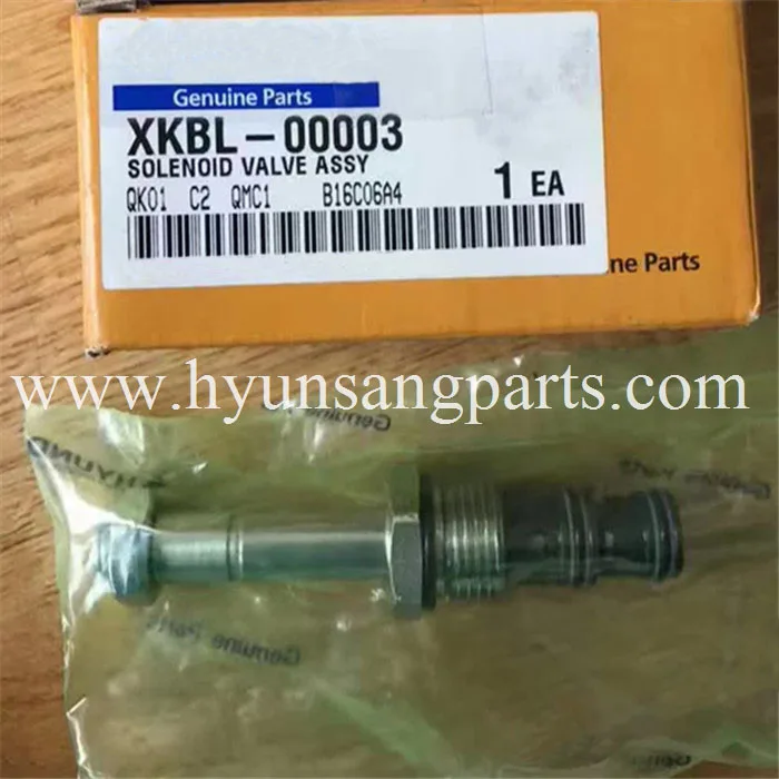 Hyunsang Excavator Solenoid Valve Xkbl-00003 Yt35v00013f1 6743-81-9141 ...