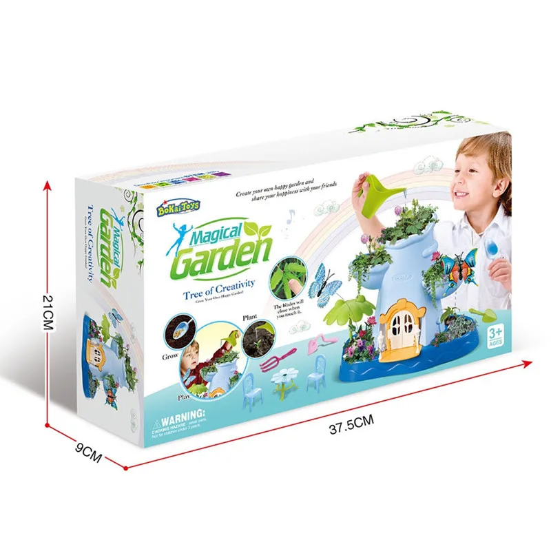 Plant Yourself Creative Diy Garden Plant Toys With Music Light - Buy ...