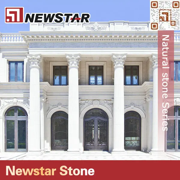Newstar Roman Column Solid/hollow Gate Marble Stone Corinthian Pillar ...