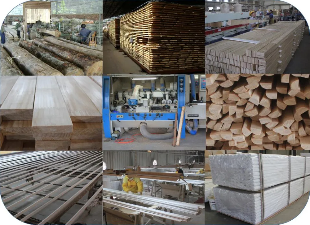 White Primed FJ Wooden Decorative Quarter Round Moulding